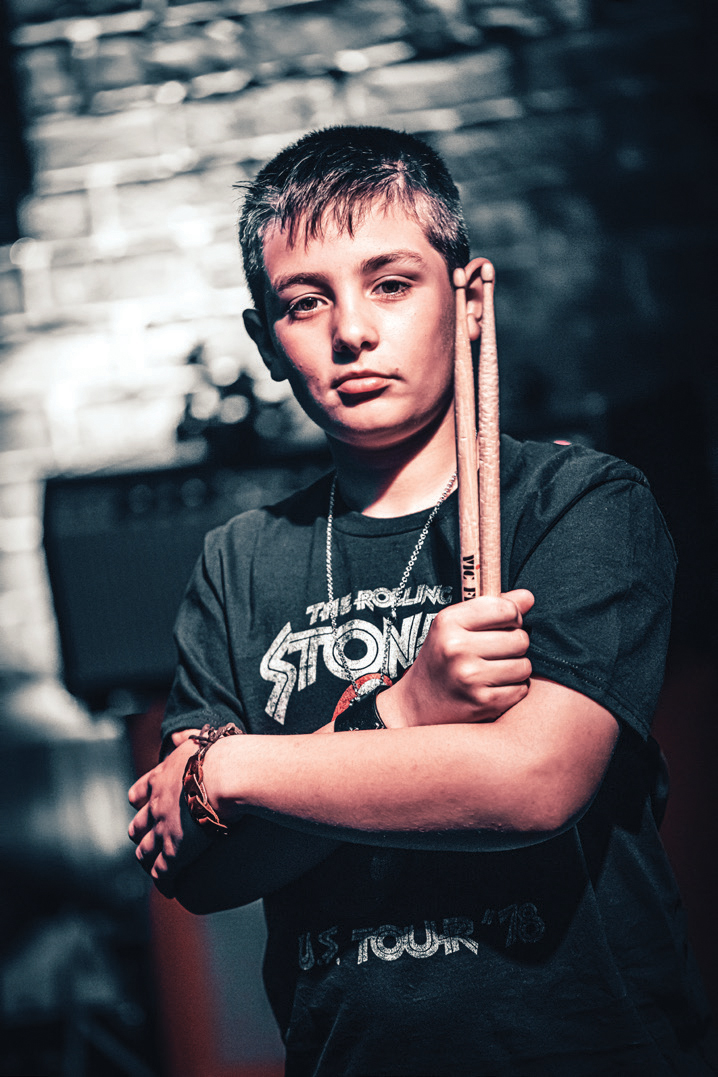 This 12-Year-Old Westchester Drummer Shines Onstage